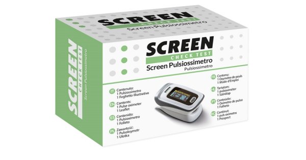 PULSIOSSIMETRO SCREEN CHECK TEST